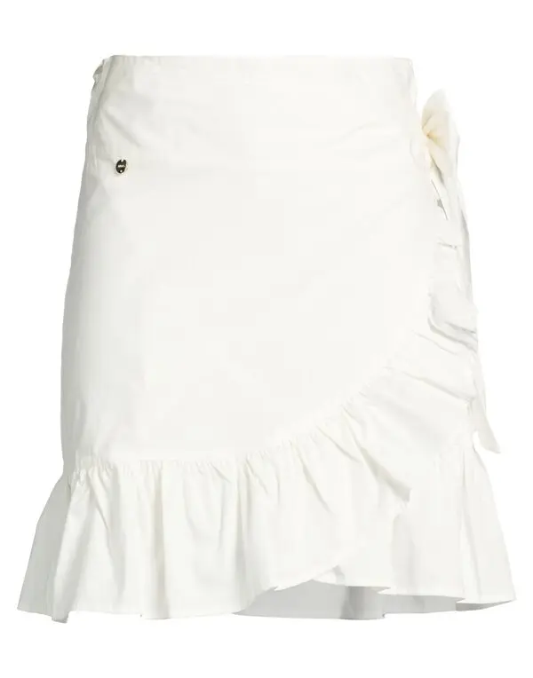 Liu Jo Cotton Mini Wrap Skirt