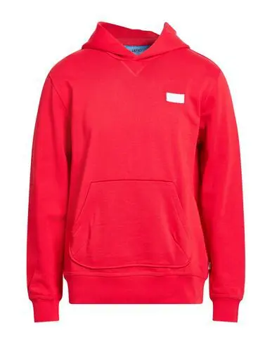 Liu Jo Cotton French Terry Logo Hoodie - Red