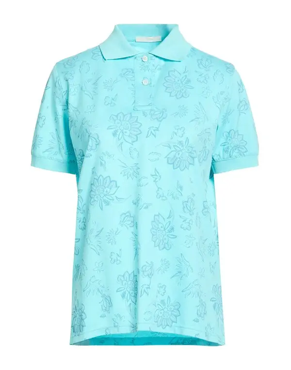 CIRCOLO 1901 Floral Print Polo Shirt