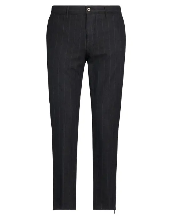 Incotex Virgin Wool, Cotton, Polyamide, And Elastane Pinstriped Pants