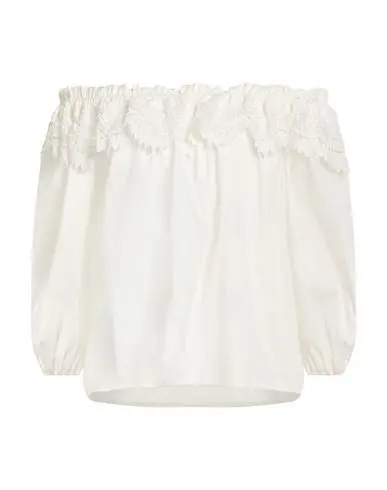 Liu Jo Poplin Top With Lace