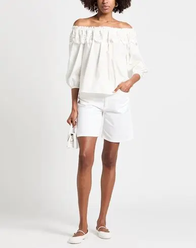 Liu Jo Poplin Top With Lace