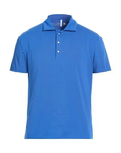 BUTTON Polo Shirt Size Cotton, Elastane