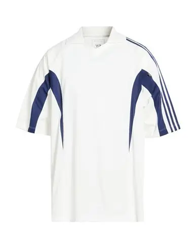 Y3 Polo Shirt Size Cotton, Recycled Polyester - White