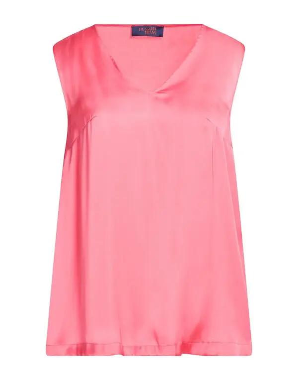 TRUSSARDI Sleeveless Satin Top