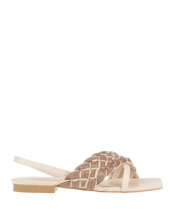 TWINSET Slingback Sandals With Embellishments