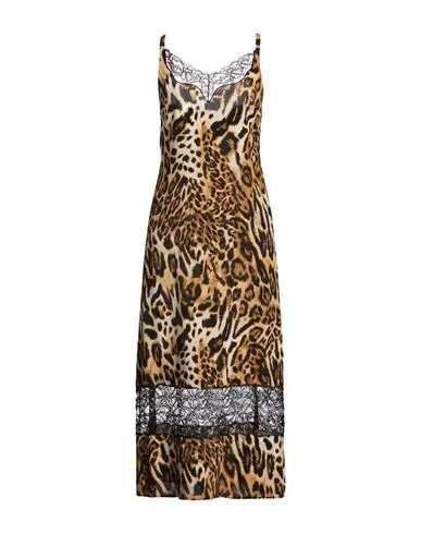 Moschino Midi Slip Dress - Black