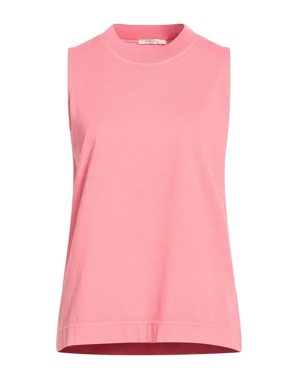 CIRCOLO 1901 Sleeveless Jersey Top - Pink