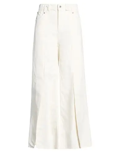 TWINSET Wide-leg Jeans - Ivory
