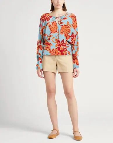 SEMICOUTURE Floral Print Viscose Top