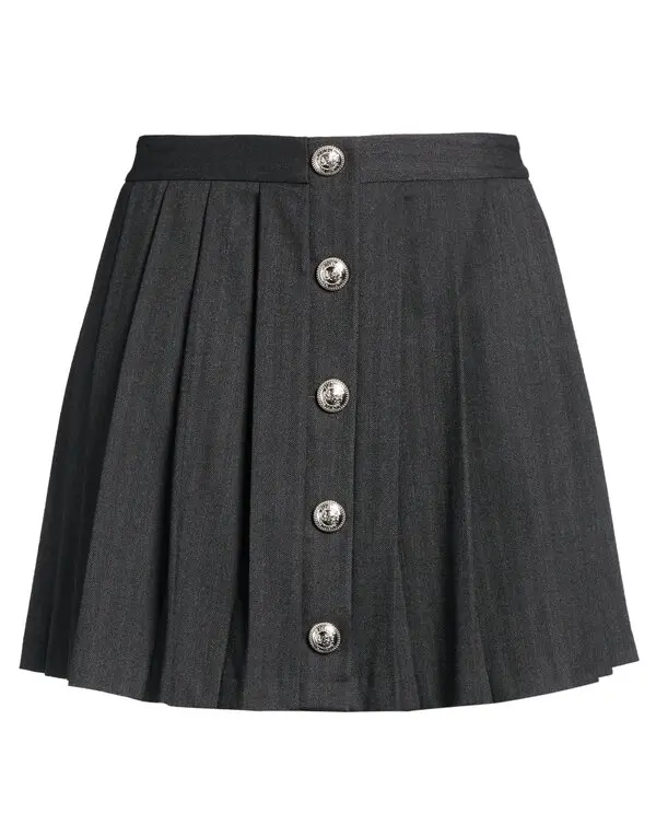 W LES FEMMES BY BABYLON Mini Pleated Skirt
