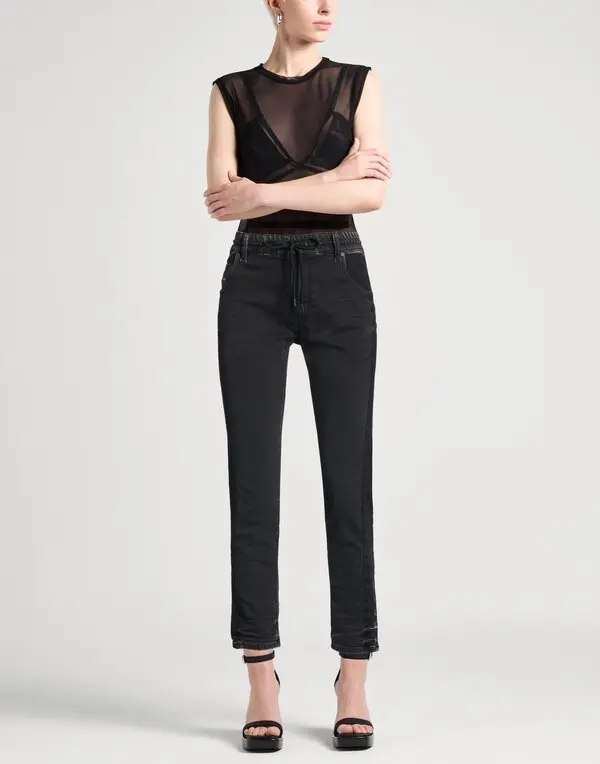 DIESEL® Skinny Jeans With Drawstring Waist - Black