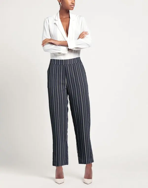 KARTIKA Striped Straight-leg Pants