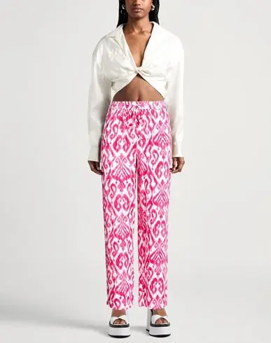 PIECES Wide-leg High-waisted Pants