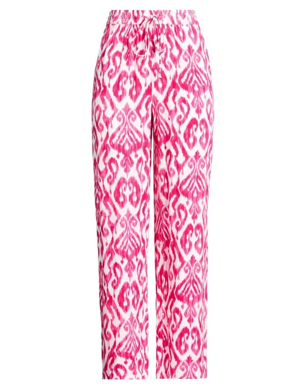 PIECES Wide-leg High-waisted Pants