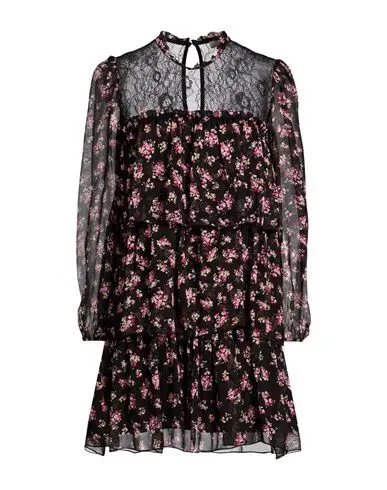 Liu Jo Mini Dress In Viscose, Silk, And Polyamide