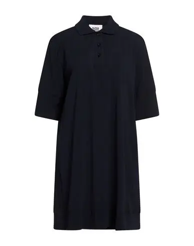 Alpha Studio Mini Polo Dress - Blue