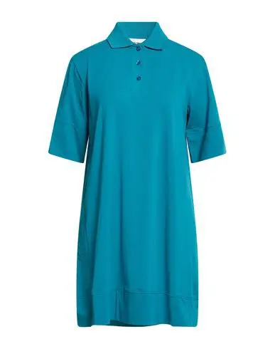 Alpha Studio Polo Shirt Dress - Turquoise