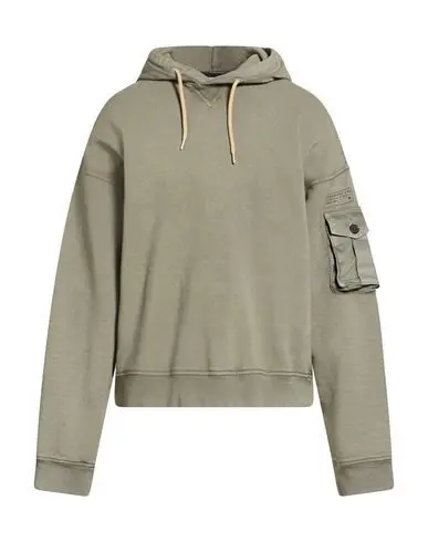 Dsquared2 Cotton Terry Hoodie With Bellows Pocket