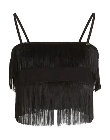 LIU •JO Fringe Crop Top