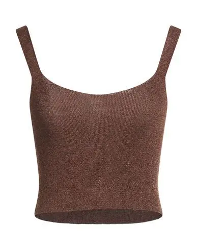 Liu Jo Knitted Metallic Crop Top