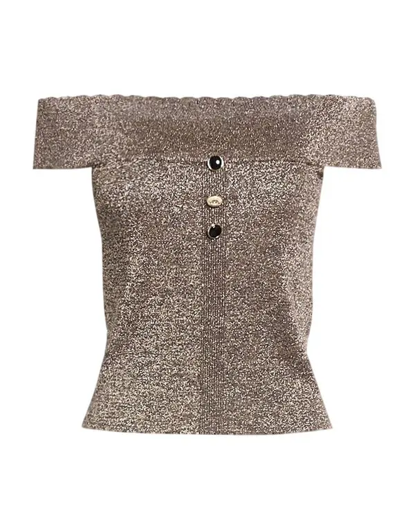 Liu Jo Off-the-shoulder Knit Top