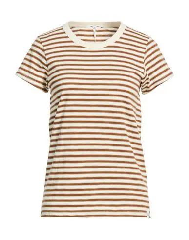 Rag & Bone Striped Jersey T-shirt - Brown