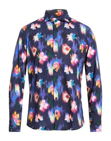 BASTONCINO Shirt Size Cotton - Blue