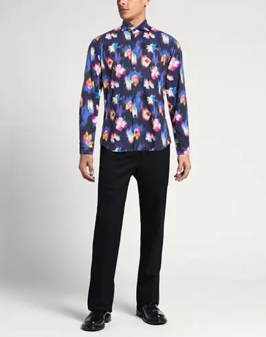 BASTONCINO Shirt Size Cotton - Blue