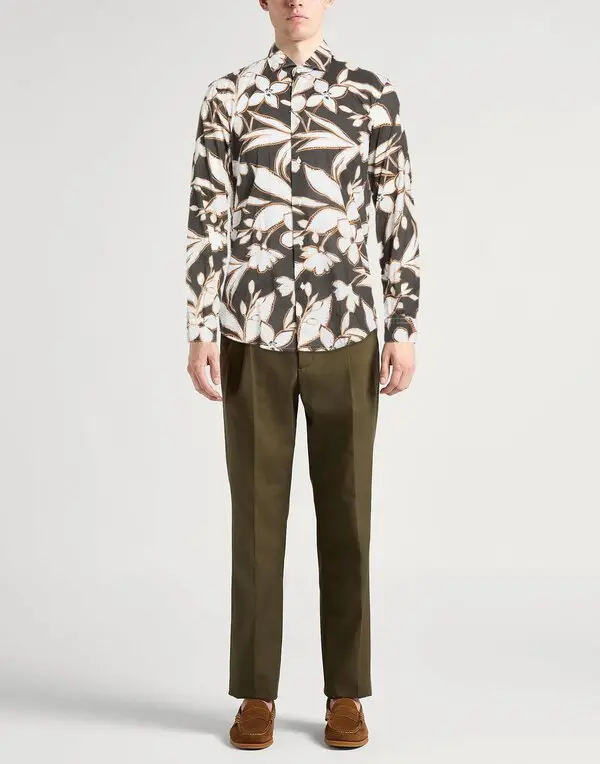 Brian Dales Shirt Size Cotton - Brown