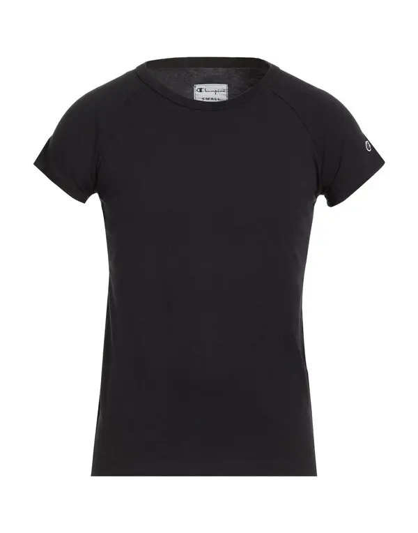 Champion T-shirt Size Cotton - Black