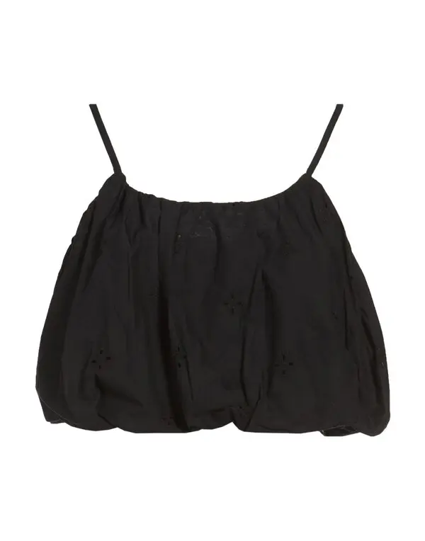 Only Organic Cotton Broderie Anglaise Crop Top