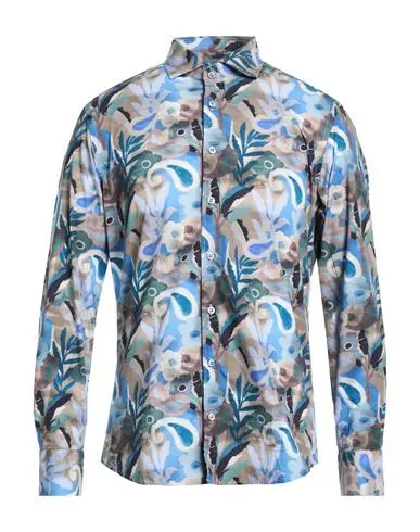 BASTONCINO Shirt Size Cotton - Blue
