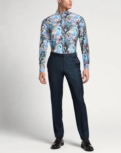 BASTONCINO Shirt Size Cotton - Blue
