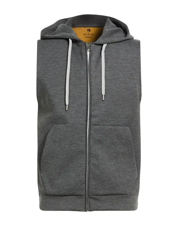 AT.P.CO Sleeveless Zip-up Hoodie