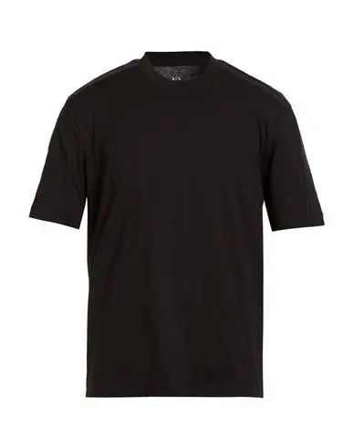 Armani Exchange T-shirt Size Cotton, Polyamide, Polyester, Elastane - Black