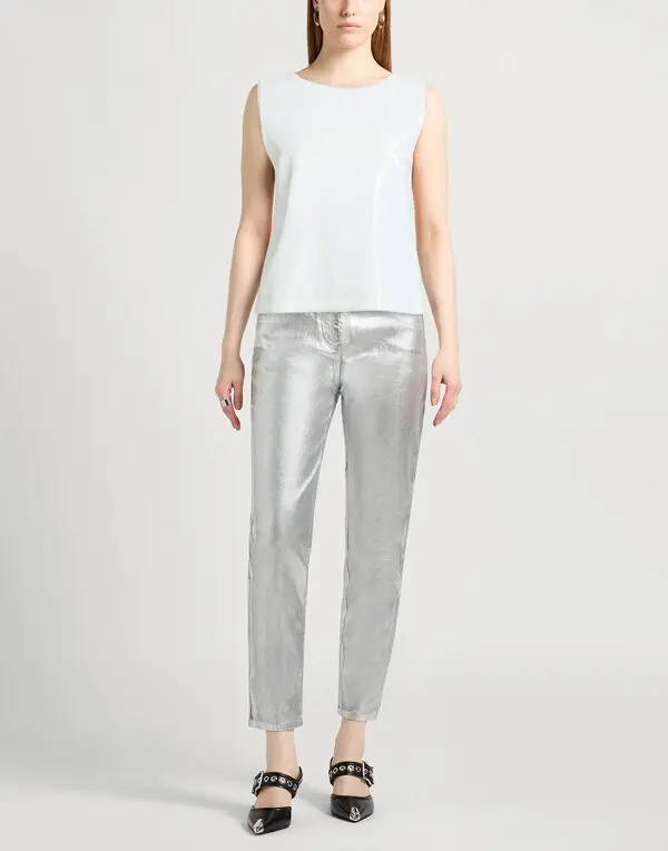 Liviana Conti Tulle Top With Sequins