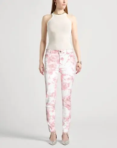 BLUGIRL Floral Print High-waisted Jeans