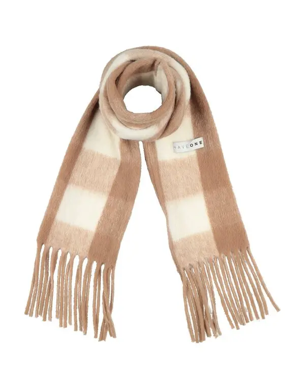 HAVEONE Scarf Camel Polyester, Wool