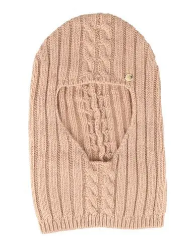 LIU •JO Knitted Balaclava - Beige