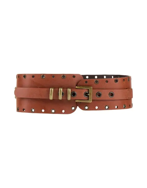 Liu Jo Leather Corset Belt - Brown