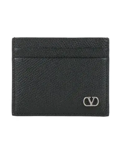 Valentino Garavani Cardholder Leather - Black