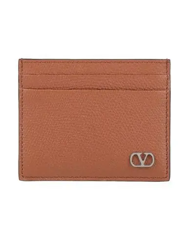 Valentino Garavani Cardholder Leather - Brown