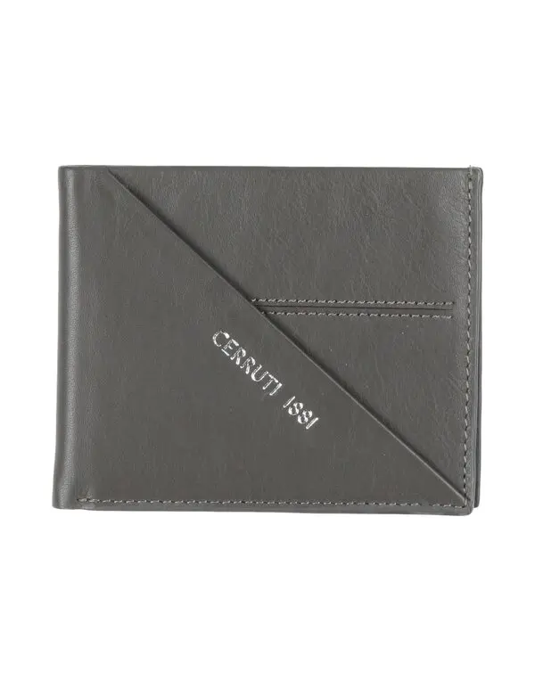 CERRUTI 1881 Wallet Calfskin - Grey