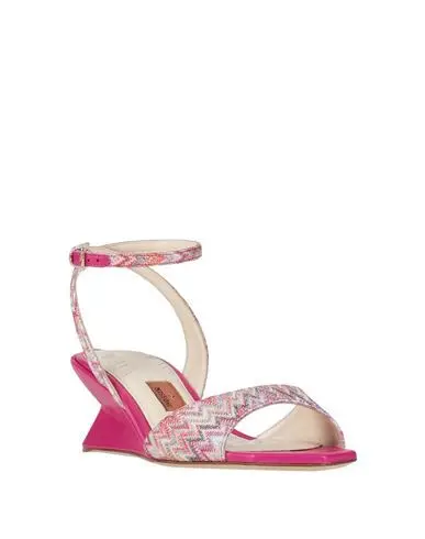 Missoni Sandals With Buckle Fastening - Purple