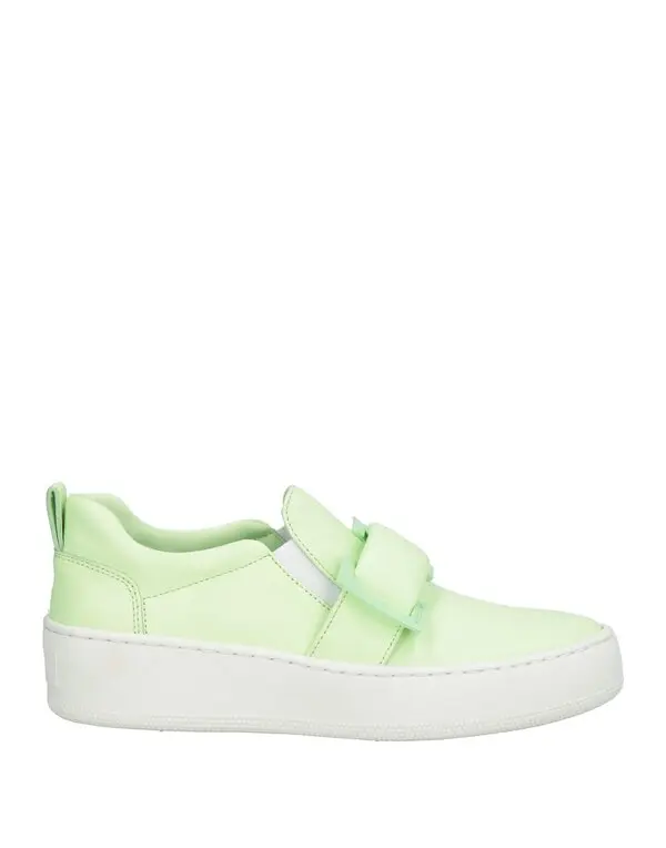 SERGIO ROSSI Leather Slip-on Sneakers