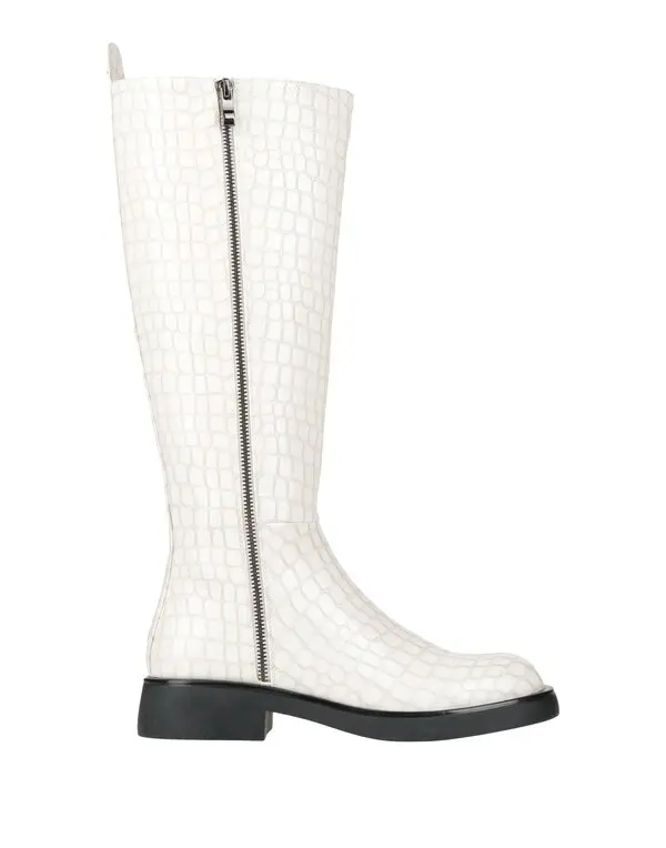TOSCA BLU Crocodile-effect Synthetic Material Boots