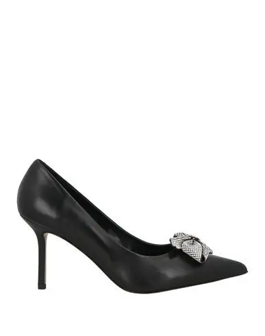 TOSCA BLU Pumps In Leather With Crystal Embellishments