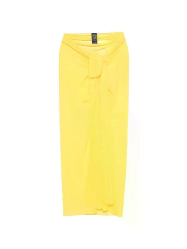 FISICO Knotted Sarong - Yellow