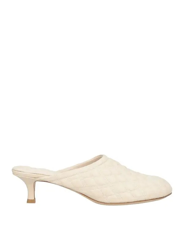 Burberry Leather Mules